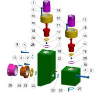 China 14P220 mud pump, 10P-130 mud pump, MISSION 