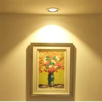 China 80mm LED Downlights 5700K 4.5W White Plastic LED Downlight Dimmable for sale