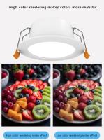 China 4.5W 9W LED Down Light White Body For Residence Commercial for sale