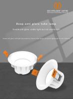 China 2.5 Inch LED Downlight 6500K 4.5W White LED Downlight Anti Glare for sale