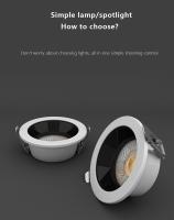 China White LED Spot Light 7W Dimmable LED Spotlight Anti Glare For Hotel / Commercial for sale