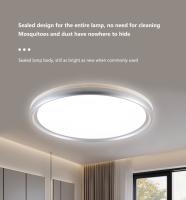 China Tri Color LED Ceiling Light 48W Round Ceiling Lights For Living Room for sale