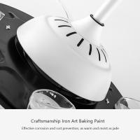 China 96W 500mm Dimmable Ceiling Fan Light , Retractable Ceiling Fan With Remote Control for sale