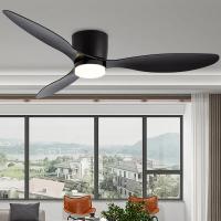 China Energy Saving Modern LED Ceiling Fan 36W 650mm Leaf Ceiling Fan With Light for sale