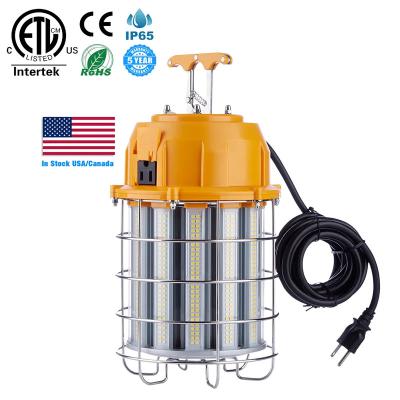 China Yellow 150W 100W Temporary Construction Work Lights  165*323mm for sale