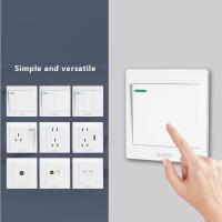 China Southeast Asia Middleeast Standard Wall Switches Socket G1 Light Switching Power Supply 220V for Home for sale
