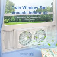 China Home Ceiling Exhaust Fan 9 Inch Double Reverse Window Fixture DC Exhaust Fan Remote Control for sale