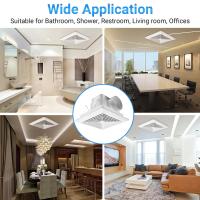 China 300*300mm ECM Motor Ceiling Exhaust Fan Effective Air Circulation For Bathroom Kitchen OEM ODM for sale