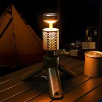 China Folding Retractable Multi Rechargeable Outdoor Camping Led Portable Hiking Light LED Night Table Desk Lamp for sale