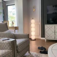 China 3500K Gourd Style Lamps ,  Luxury LED Floor Lamps For Living Room / Bedroom for sale