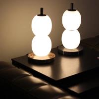 China 3500K Gourd Style Lamps ,  Luxury LED Floor Lamps For Living Room / Bedroom for sale
