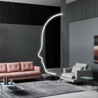 China Living Room LED Desk Lights 4100K Vertical LED Floor Lamp 4100K for sale