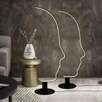China Living Room LED Desk Lights 4100K Vertical LED Floor Lamp 4100K for sale