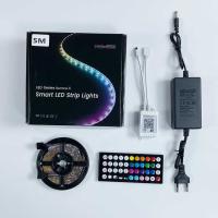 China 10m RGB LED Light Strip Multicolor Remote LED Tape Lights For Indoor Outdoor Hotel Lighting for sale