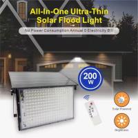 China Refletor Projector 200W LED Solar Street Light Folded Outdoor Wall Flood Lights for sale