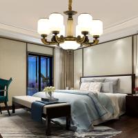 China Japanese Good Price Modern Hotel Living Room Luxury Pendant Light Art Glass Chandelier Lighting for sale