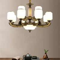 China Japanese Good Price Modern Hotel Living Room Luxury Pendant Light Art Glass Chandelier Lighting for sale