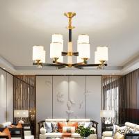 China Large Luxury Dining Room Chandelier Lighting , Round Living Room Pendant Lamp for sale