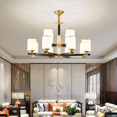 China Large Luxury Dining Room Chandelier Lighting , Round Living Room Pendant Lamp for sale