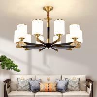 China Large Luxury Dining Room Chandelier Lighting , Round Living Room Pendant Lamp for sale