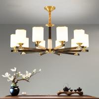 China Large Luxury Dining Room Chandelier Lighting , Round Living Room Pendant Lamp for sale