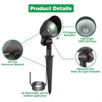 China Low Voltage LED Landscape Spotlight 12V AC DC Outdoor IP65 Waterproof Garden Lights for sale