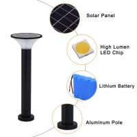 China Waterproof IP65 LED Landscape Lights Tri Color Dimming 7W Aluminum Solar Landscape Light for sale