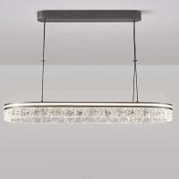 China Hotel Living Room Restaurant Pendant Lights 3500K Oval High End Study Room Chandelier for sale