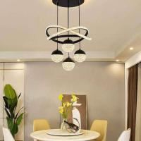 China Home Acrylic Staircase Pendant Chandelier Lighting For Living Room Restaurant for sale