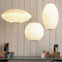 China Minimalist Lantern Style Nelson Bubble Ball , Hanging Elegant Chandelier Lighting for sale