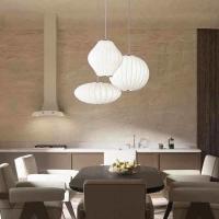 China Minimalist Lantern Style Nelson Bubble Ball , Hanging Elegant Chandelier Lighting for sale