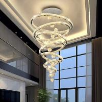 China Luxury Modern Gold Crystal Chandelier Ceiling Light 2700K-6500K for sale