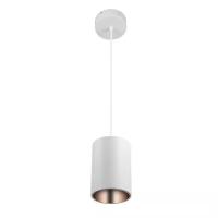 China Aluminum Cylinder LED Track Light Round Surface Downlight Hanging Linear Pendant Lights for sale