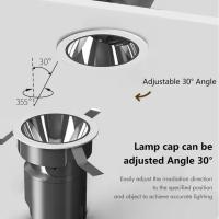 China LED Cabinet Spot Light 15W Frame Round LED Ceiling Lamp AC Neon Spot Light for sale