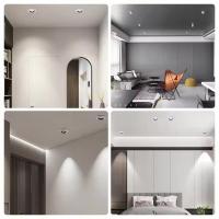 China Adjustasble Recessed LED Spotlights 10W 15W 25W 30W COB Retractable Downlight for sale