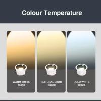 China Full Spectrum LED DownLight High End Anti Glare LED COB Downlight For Home Hotel Villa for sale