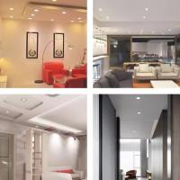 China Aluminium Spotlights 2700k 3000k 4000k 5000k Recessed Dimmable LED Downlights Outdoor for sale