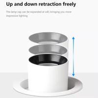 China Adjustable LED Recessed Ceiling Lights 20W COB Round LED Down Spotlights for sale