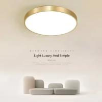 China Circular Bathroom Ceiling Light Surface Mounted 3000K - 6000K Tri Color Ceiling Lamp for sale
