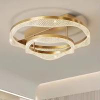 China Super Bright LED Ceiling Light Chandelier Bedroom Crystal LED Ceiling Lamp for sale