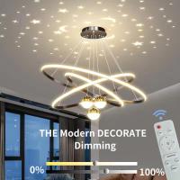 China Home Decor Ceiling Hanging Lamp , Nordic Luxury LED Chandelier Pendant Light For Restaurant for sale