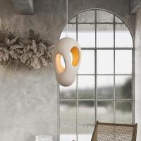 China Oval Bar Counter Chandelier Bedroom Bedside Home Hanging Light Nordic Kitchen Pendant Lamp for sale