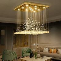 China Restaurant Bedroom Kitchen LED Pendant Lights , Lobby Luxury Crystal Chandelier Lighting for sale