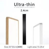 China Remote Control CCT LED Ceiling Light Square Smart LED Panel Lamp For Living Room for sale