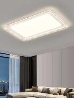 China Modern Crystal LED Ceiling Light Surface Mounted For Bedroom Living Room Home Office for sale