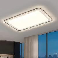 China Modern Crystal LED Ceiling Light Surface Mounted For Bedroom Living Room Home Office for sale