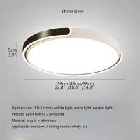 China Modern Circular LED Ceiling Light Surface Mounted For Office Kitchen Bedroom for sale