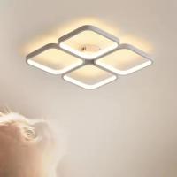 China Dimmable LED Ceiling Chandelier Living Room Bedroom Office Acrylic LED Ceiling Lamp for sale
