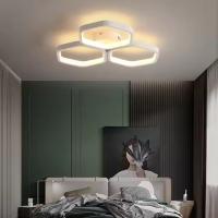 China Dimmable LED Ceiling Chandelier Living Room Bedroom Office Acrylic LED Ceiling Lamp for sale
