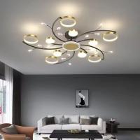 China LED Surface Mount Ceiling Light Fixtures , Home Kitchen Indoor LED Crystal Ceiling Light for sale